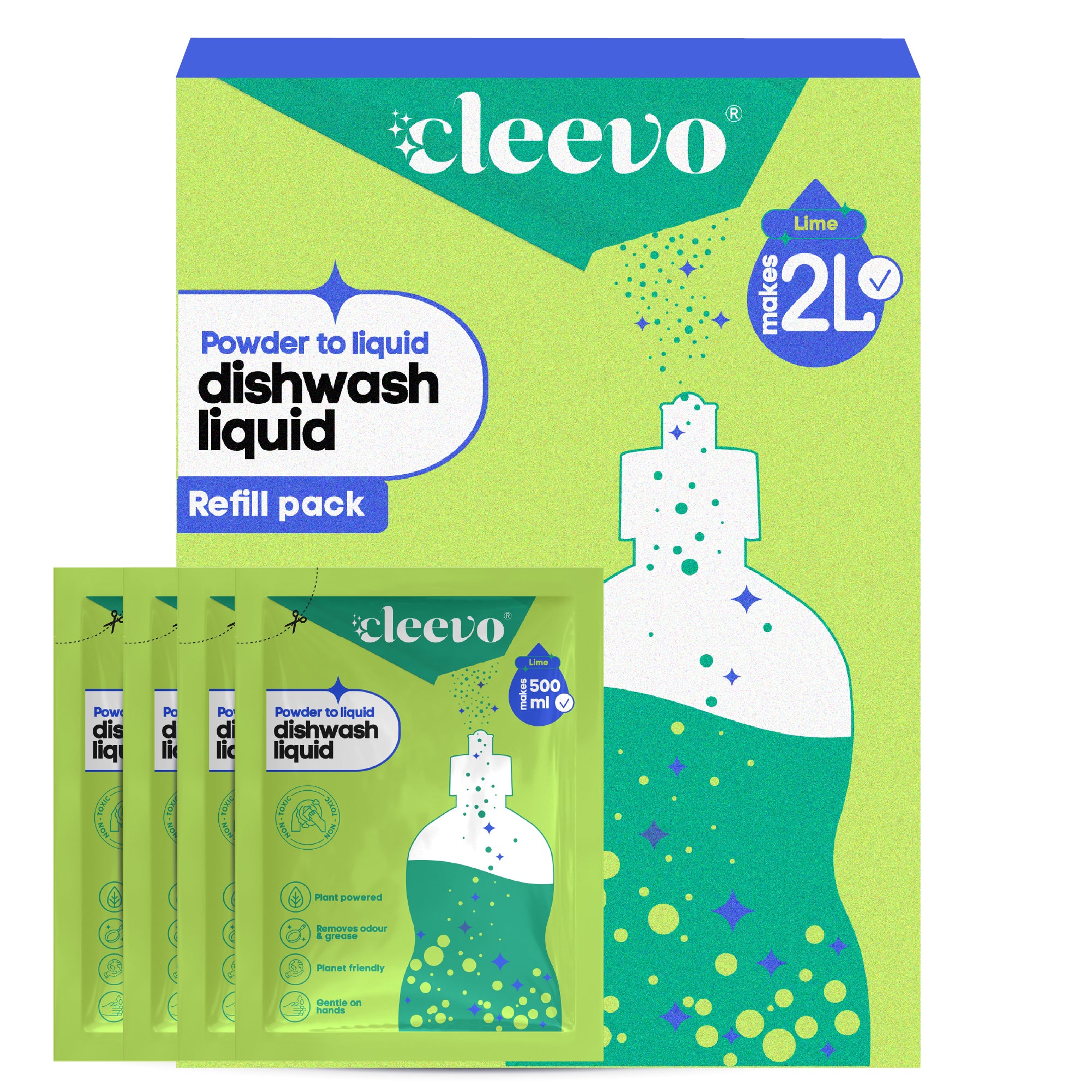 Dishwash - Powder to Liquid – Cleevo